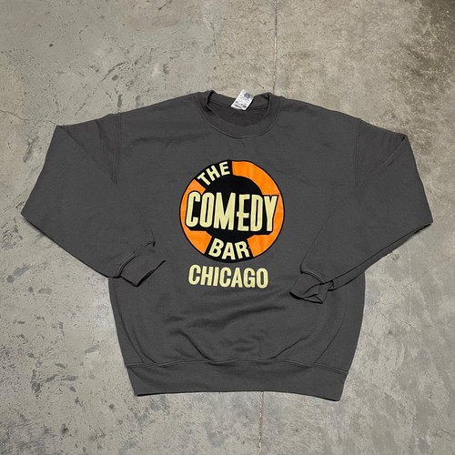The Comedy Bar Chicago Sweatshirt Size Medium Crewneck Gray Comedy Club ...