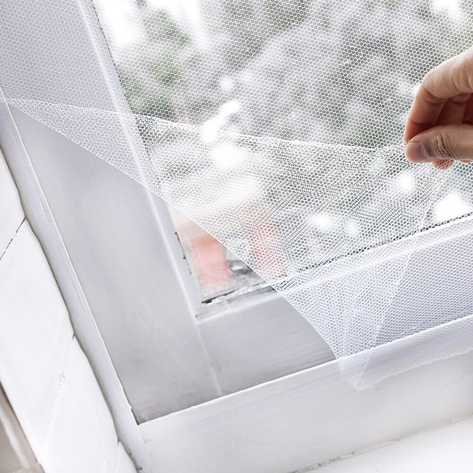 Window Door Insect Screen Net Fly Bug Mosquito Moth Protector Mesh ...