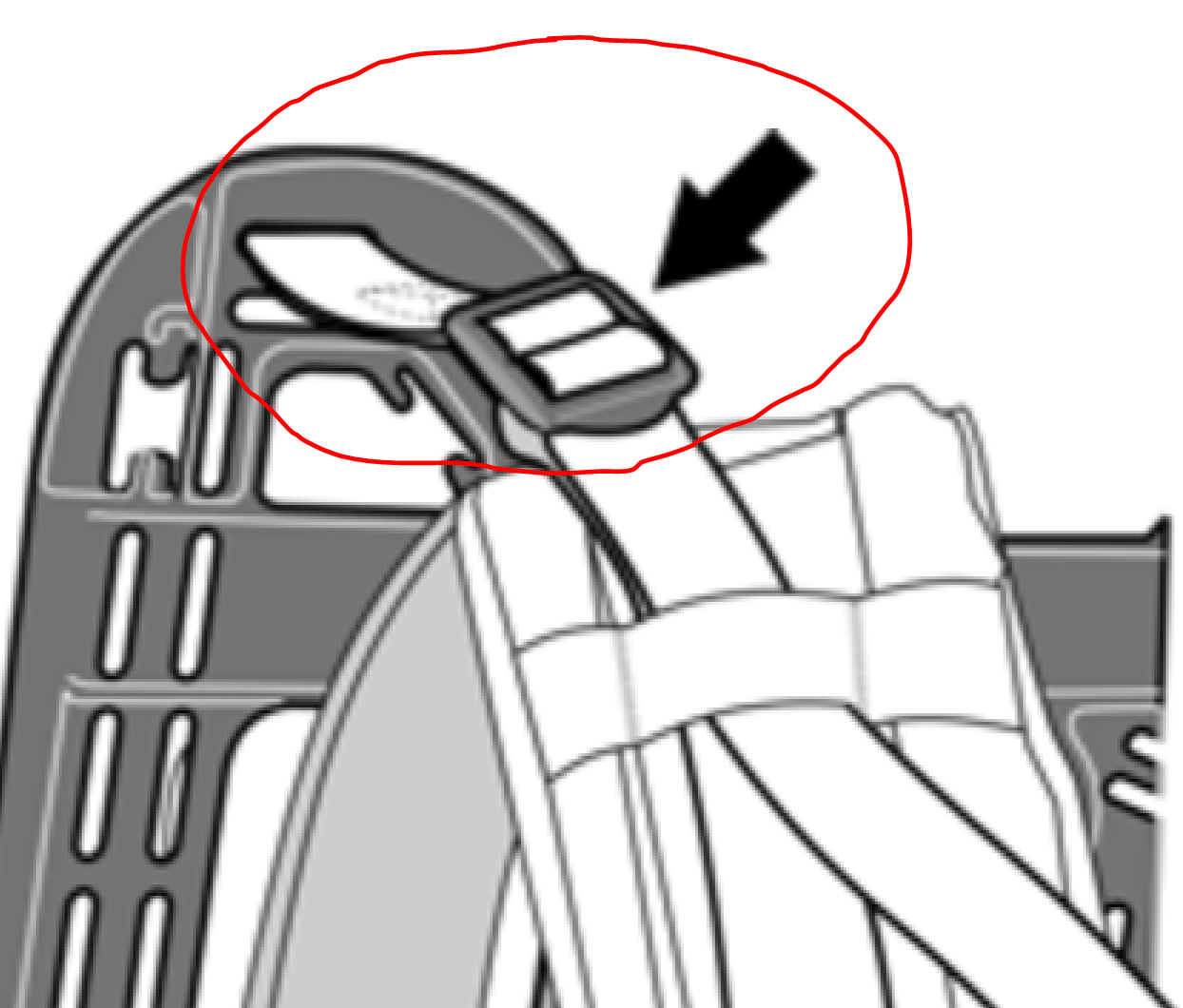 Genuine Issue LOT OF 2 MOLLE II Large Rucksack Load Lifter Attachments ...