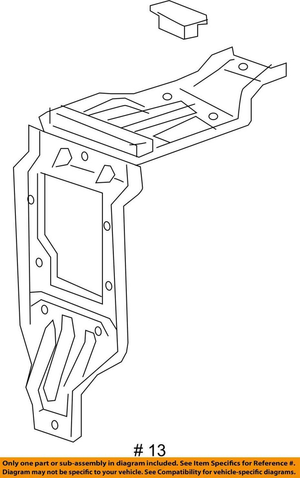 GM OEM 16-24 Malibu Front Bumper Grille Bumper Components-Lock Support ...