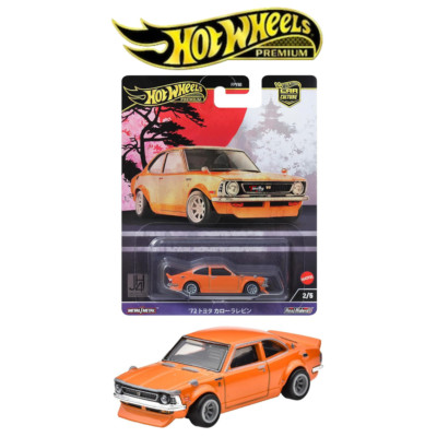 Hot Wheels Premium Japan Historics 4 72 Corolla Levin Orange | eBay
