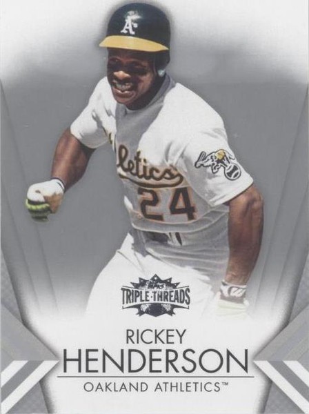 2012 Topps Triple Threads - #68 Rickey Henderson for sale online | eBay