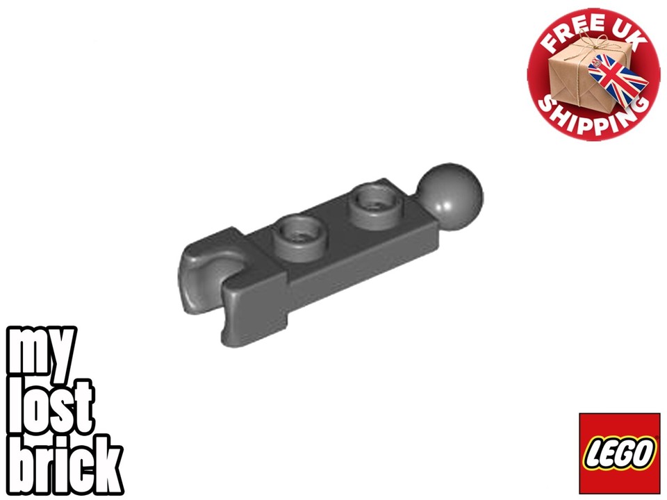 LEGO - Part 14419 - Plate 1x2 Modified with Ball and Receptacle +NEW ...