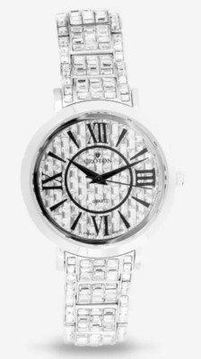 CROTON CRYSTAL ANALOG WOMENS BALLO WATCH | eBay