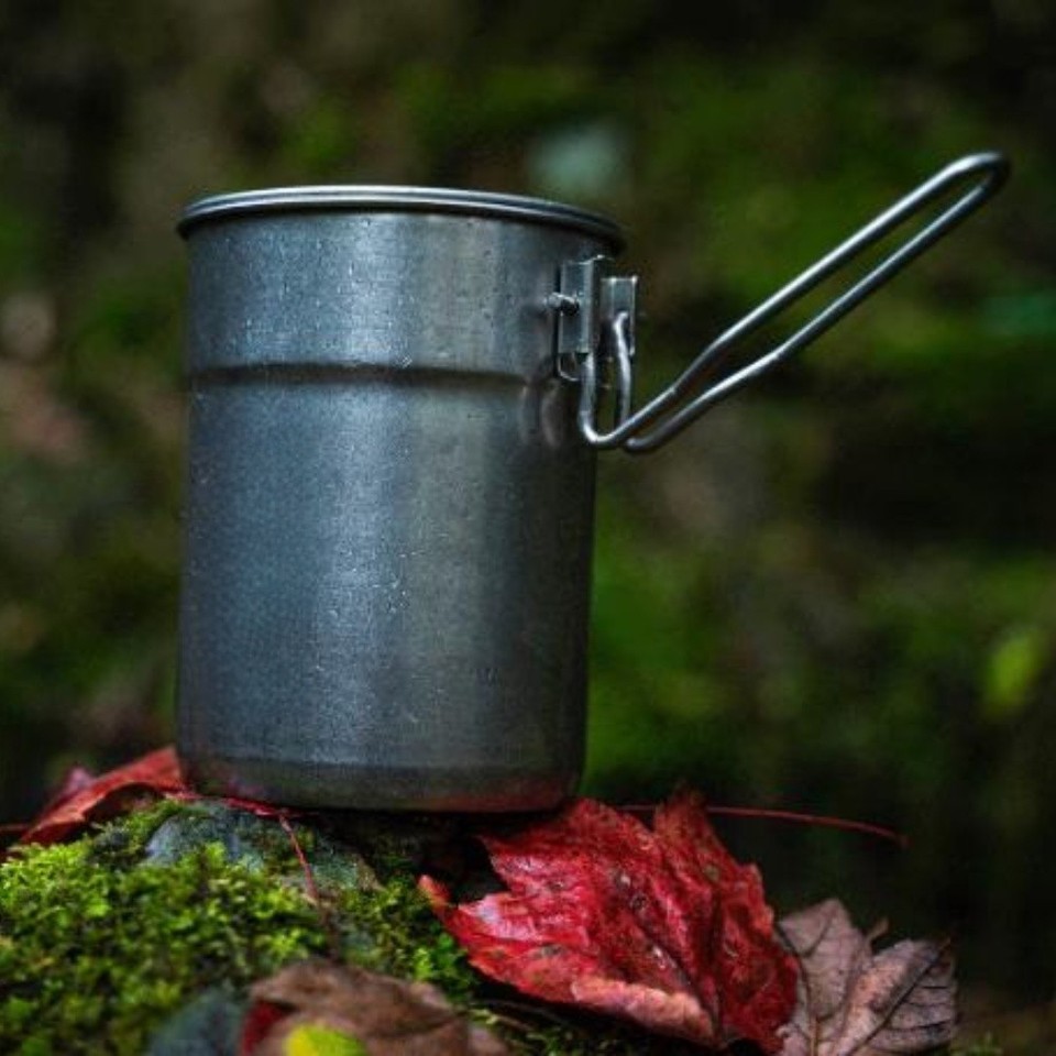 Portable Cookware 304 Stainless Pot 304 Stainless Steel Food-safe Easy ...