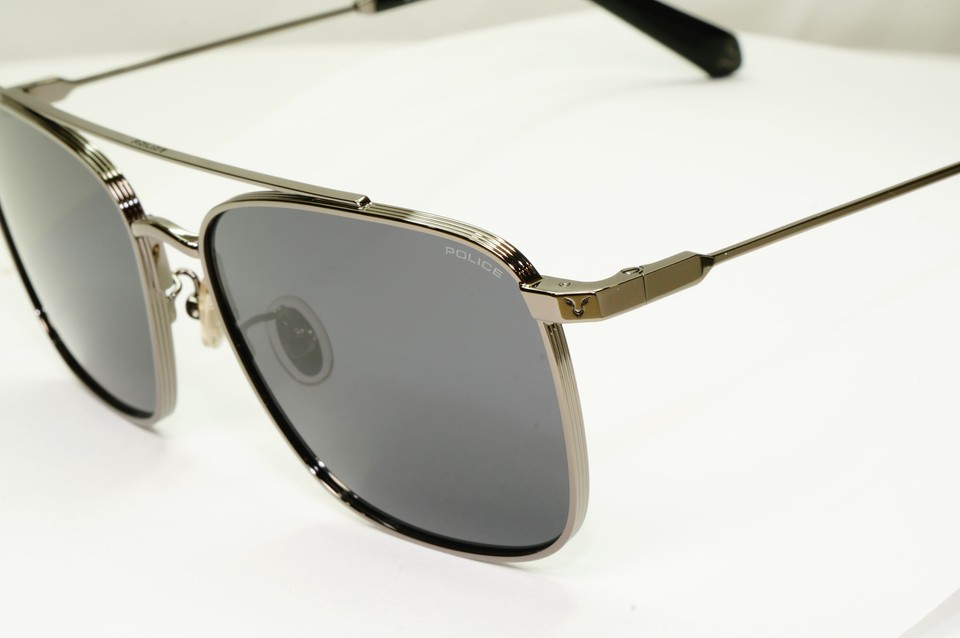 Police Lewis Hamilton F1 Sunglasses Gunmetal Ruthenium Grey SPL B28 COL 0568 | eBay UK