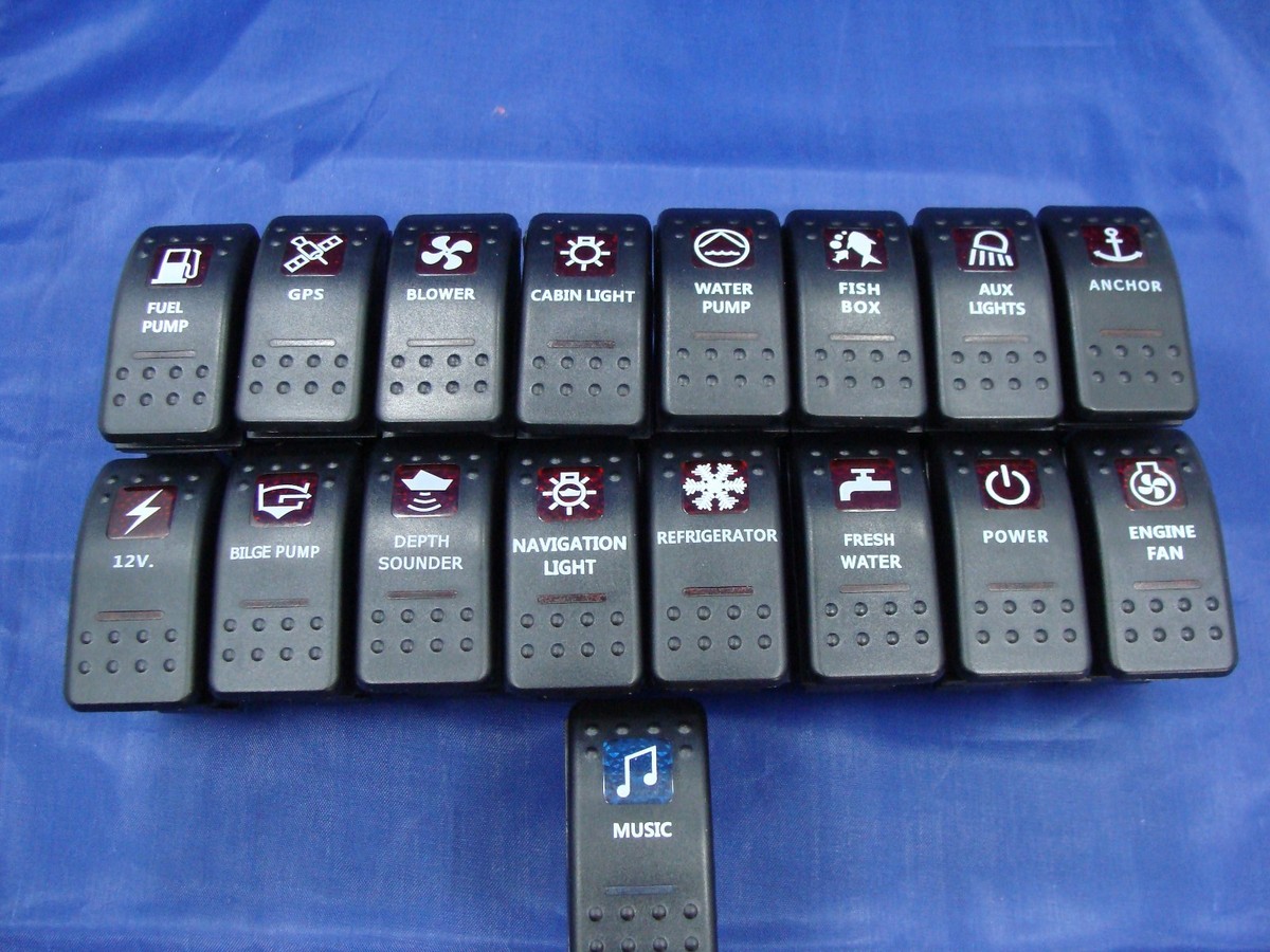 Carling Marine Rocker Switches CARLING SWITCH Installation Frame / 3