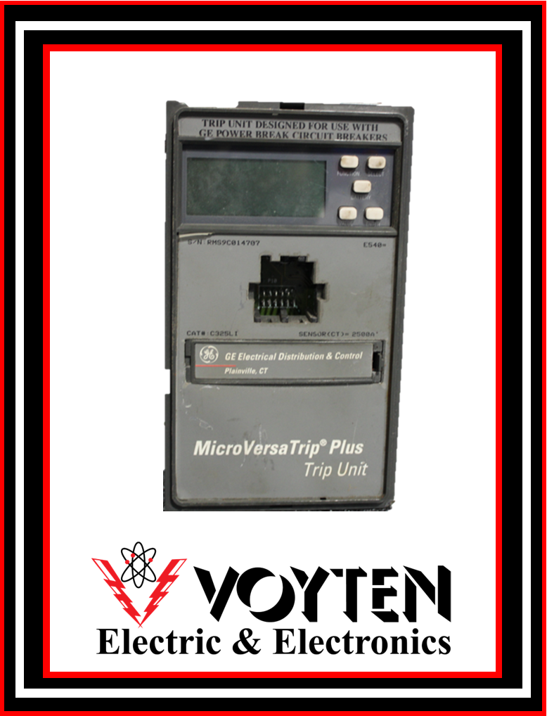 GENERAL ELECTRIC MICRO VERSA TRIP PLUS TRIP UNIT C325LI | eBay