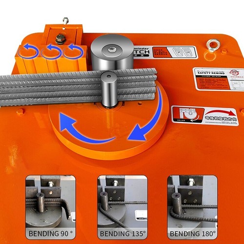 GF20 Automatic CNC Steel Bar Rolling Machine, Machine for Metal Bender ...