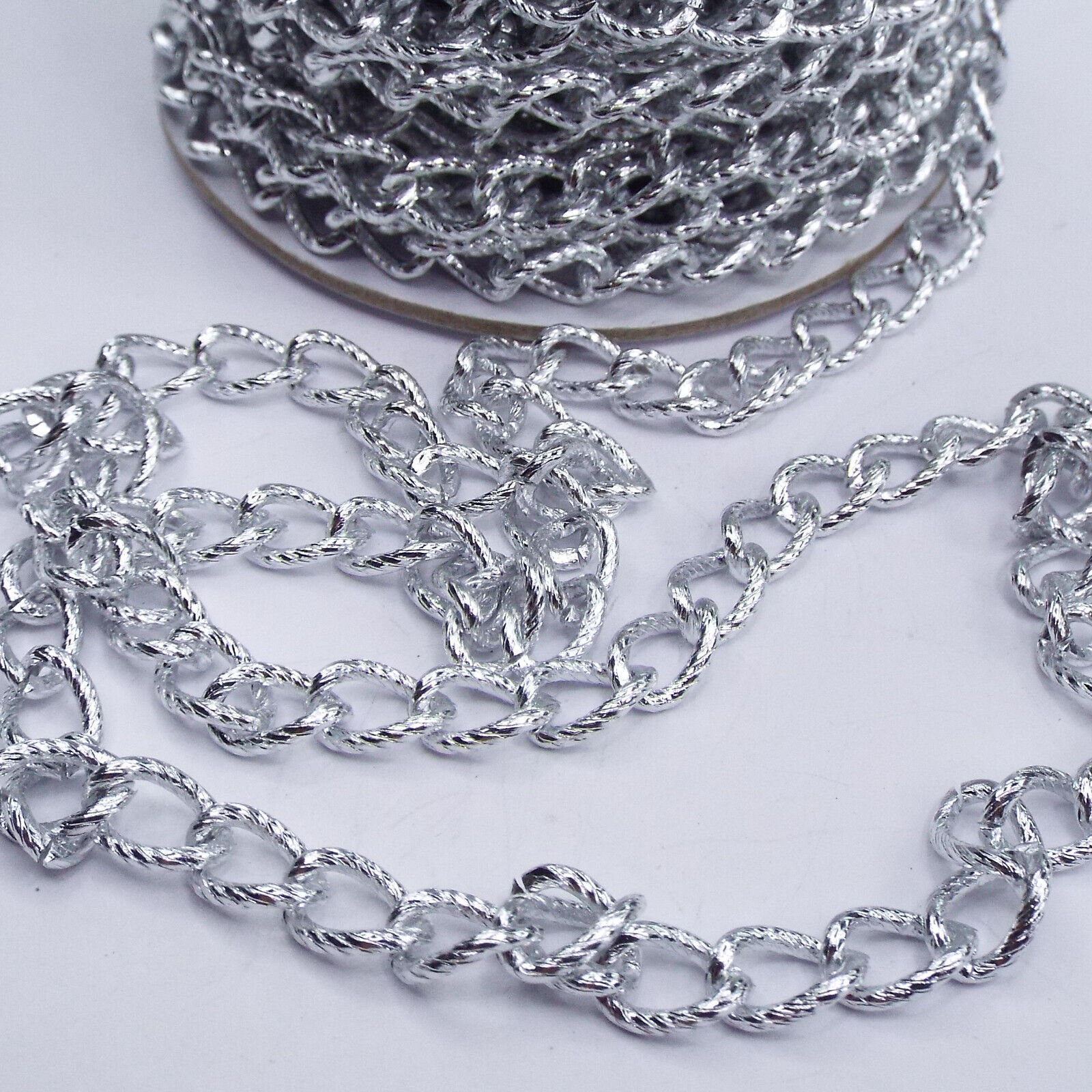 24 TYPE Chain Jewellery Craft Model Making 2mm 3mm 4mm 6mm 8mm BUY 1 2 ...