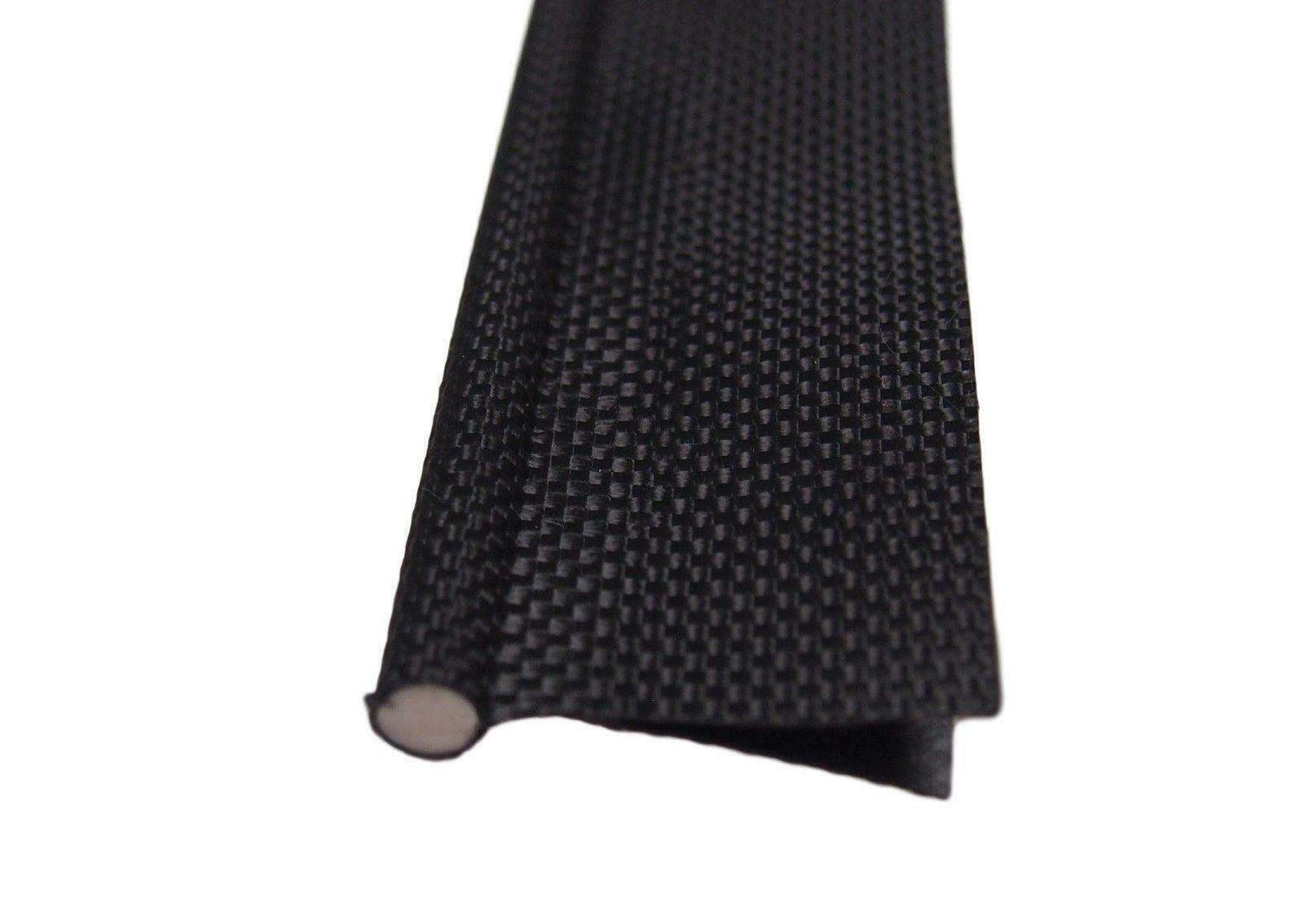 Awning Rail Piping 6mm Double Flap Black + PVC Core Keder Camping/Tent ...