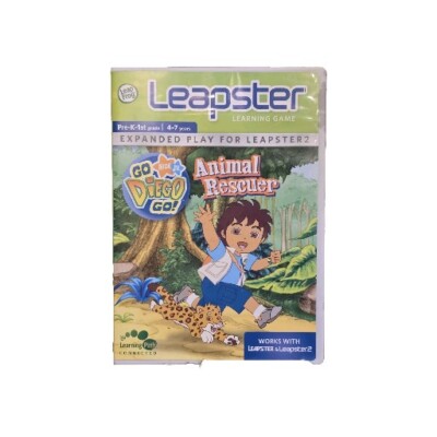 Leap Frog Leapster & Leapster 2 Go Diego Go Animal Rescuer Learning ...