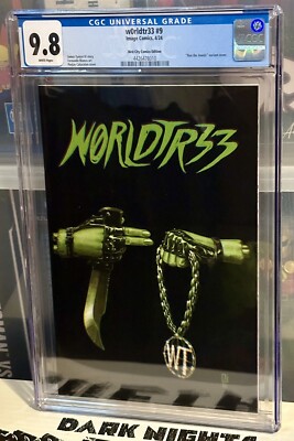 W0RLDTR33 #9 CGC 9.8 Peejay Catacutan Black Run The Jewels RTJ Variant ...