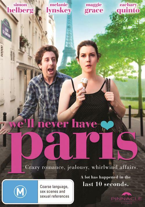 We'll Never Have Paris (DVD, 2014) Simon Helberg Comedy NEW Region 4 ...