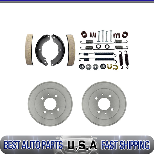 Rear drum brakes shoes adjusting spring kit Fits 2002-07 Mitsubishi ...
