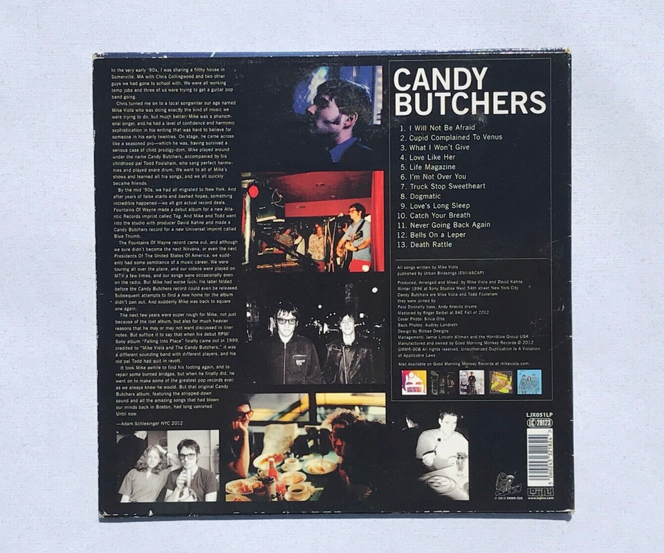 Candy Butchers – self titled (CD, 2012) RARE ☆*NM DISC*☆ Fan Club ...