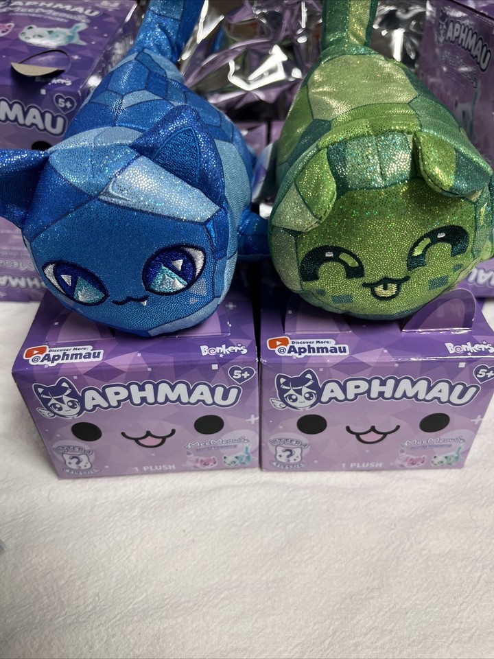 Aphmau MeeMeows Complete Set Of 8 Plush Cat Litter 4 Collection New ...