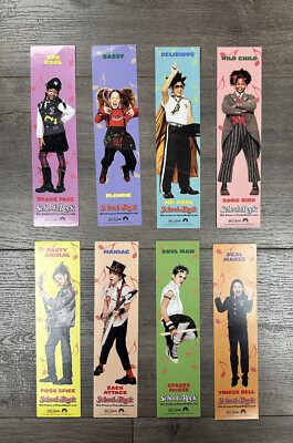 School Of Rock Bookmarks Lot Of 8 Movie 2003 Promo Vintage Reading Jack ...