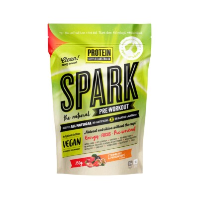 New Protein Supplies Australia Spark Pre-Workout Strawberry ...