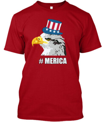 4th of July #MERICA T-Shirt Made in the USA Size S to 5XL | eBay