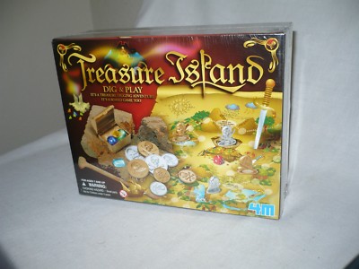 TREASURE ISLAND BOARD GAME *DIG & PLAY* ****SEALED**** | eBay