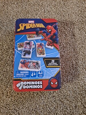 Marvel Spider-Man Dominoes in Metal Tin | eBay