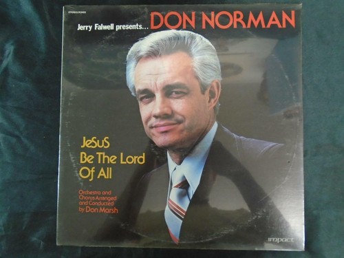 DON MARSH LP: Jesus Be The Lord Of All, Still Sealed, Impact Records | eBay