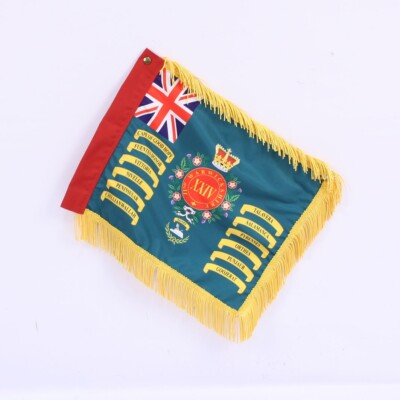 Replica 24th Foot (Zulu War) Regimental Colours Desk Top Flag WD331 | eBay