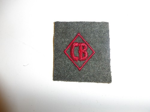 b4285 USMC WW2 Sea Bee CB Sleeve mark on green wool IR33E | eBay