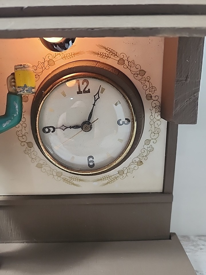 Vintage Blatz Beer Lighted Clock | eBay