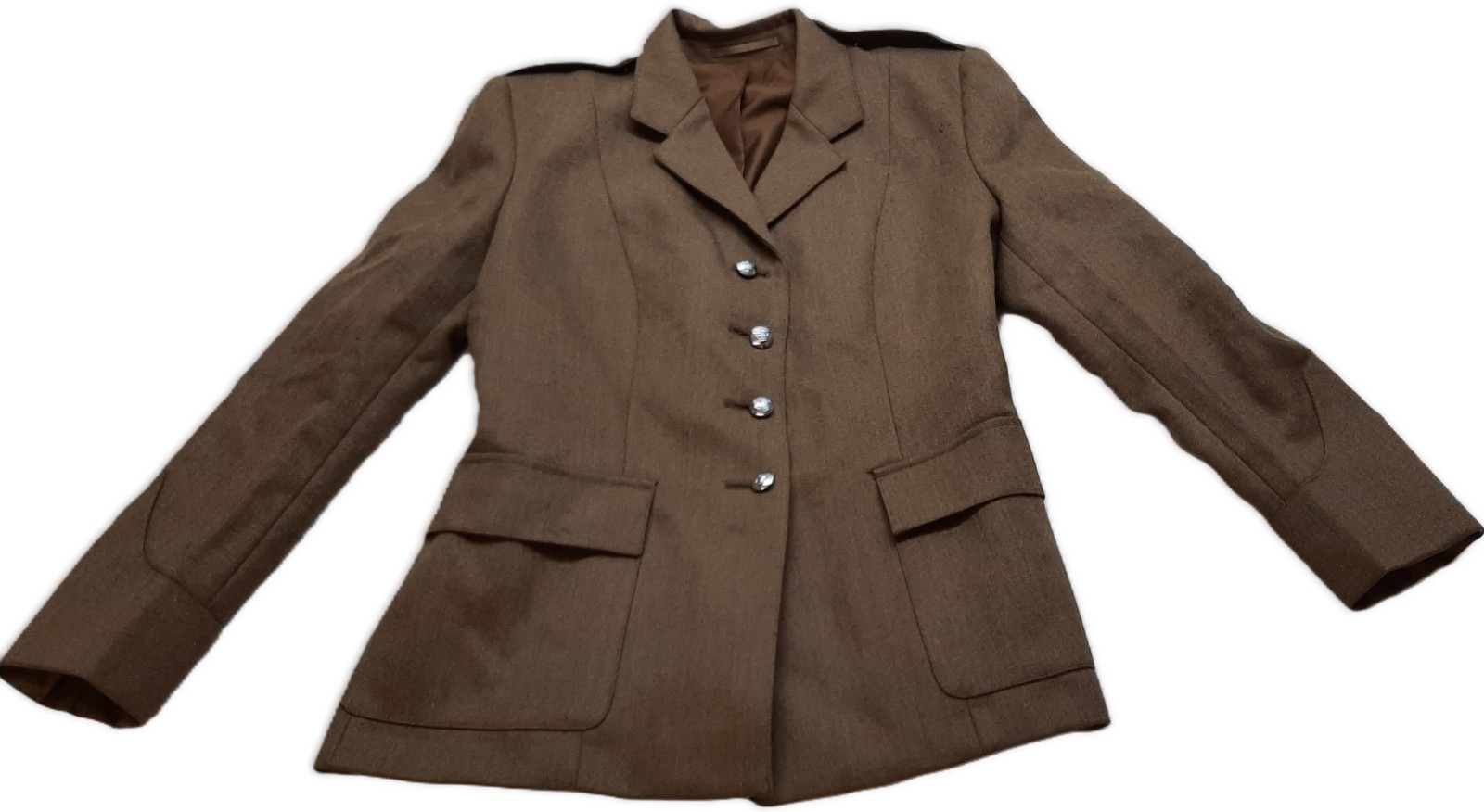 British Army Jacket Ladies FAD Uniform With Silver Cr… - Gem