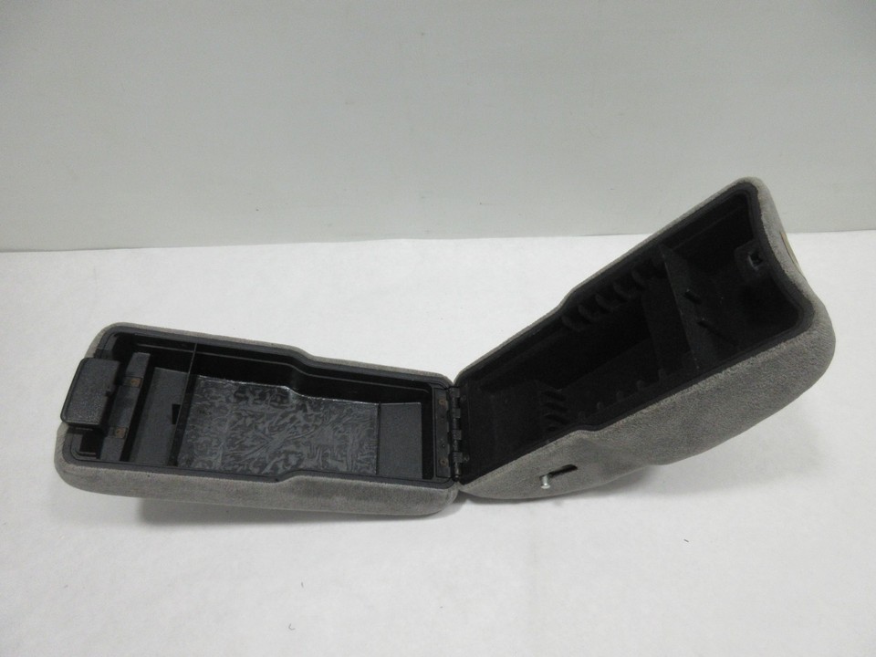 Chevrolet S10 GMC Sonoma Center Console Armrest Lid GRAY Cloth | eBay