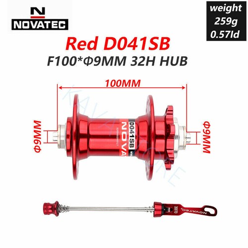 NOVATEC D041/D042SB MTB 8/9/10/11S Hubs 4 Bearings Disc brake MTB Hub ...