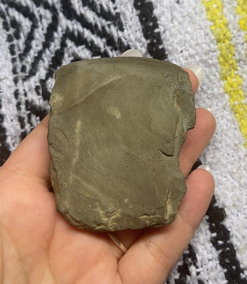 MLC s3120 Banded Slate Stone Celt Adz Arrowhead X Charles Tutton NY | eBay