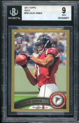 Julio Jones Rookie Card 2011 Topps Gold #350 BGS 9 | eBay