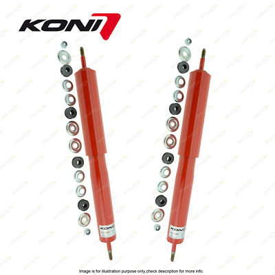 2x Front KONI Heavy Track Gas Shocks for Land Rover Defender County 90 ...