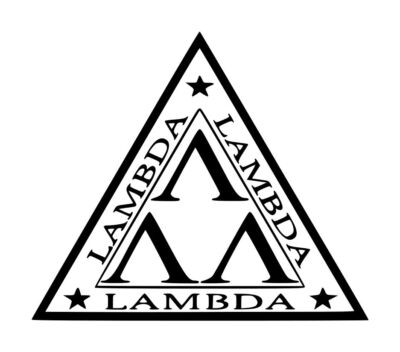 Lambda Lambda Lambda Decal #1 4.5"x5.25" Choose Color | eBay