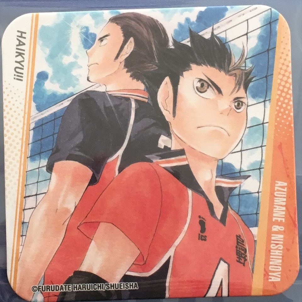 HAIKYUU - Paper ART Coaster - JF2018 Limited - Kenma Kuroo / Date ...