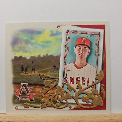 2023 TOPPS Allen & Ginter Baseball Shohei Ohtani N43 Boxloader SP card ...