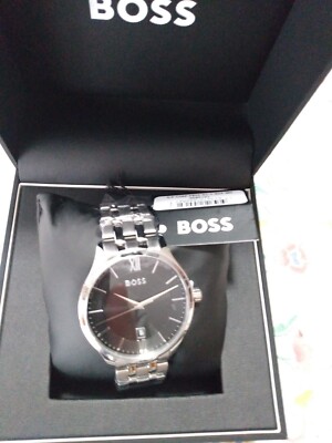 Watch Hugo Boss 1513896 elite man 41 stainless steel | eBay