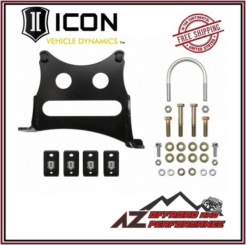ICON Dual Steering Stabilizer Bracket Kit For '05-'22 Ford F250 / F350 ...