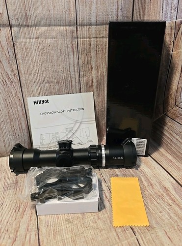 Crossbow Scope 1.5-5x32, with Locking Ring, 250-450 FPS Speed ...