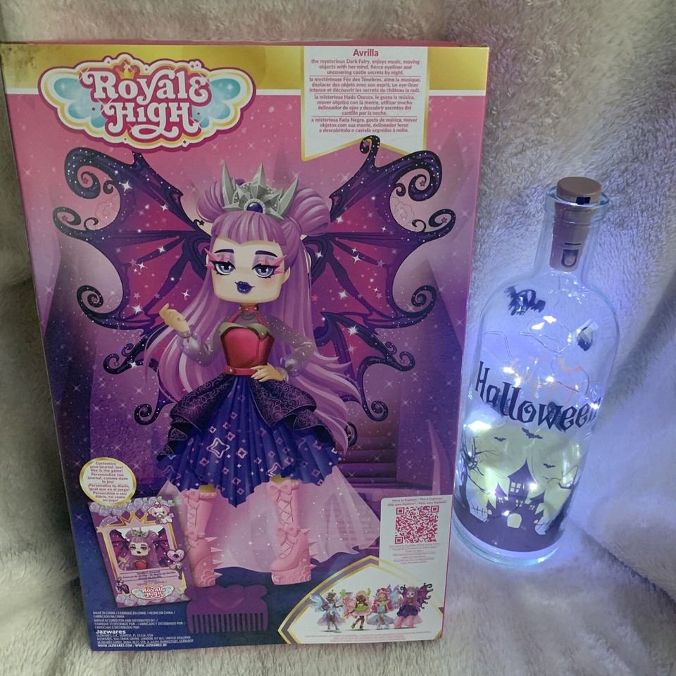 New Large Royale High Avrilla The dark Fairy New Boxed With Code | eBay