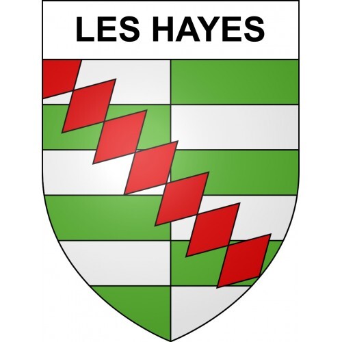 Les Hayes 41 ville sticker blason écusson autocollant adhésif | eBay