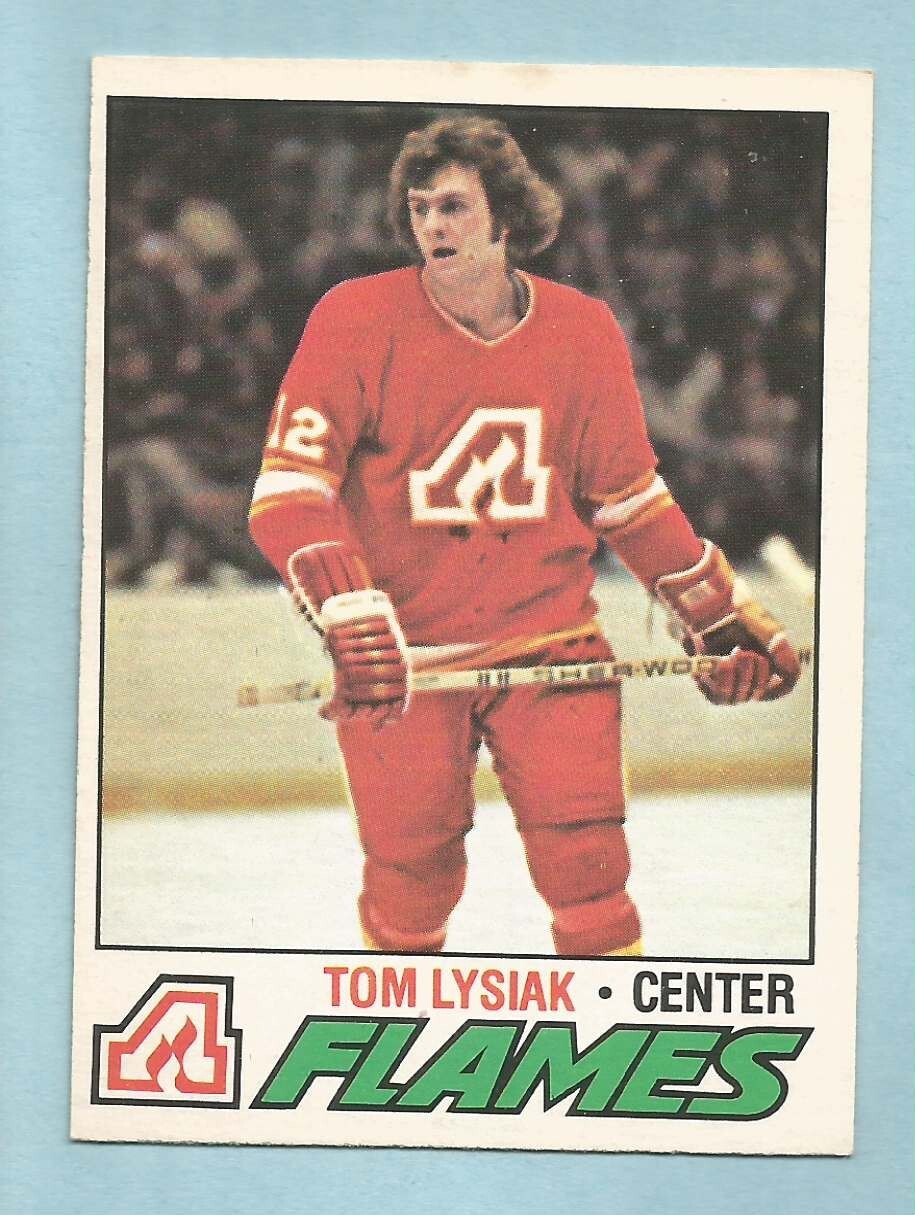 1977-78 O-Pee-Chee OPC Hockey Tom Lysiak #127 Atlanta Flames NM/MT | eBay