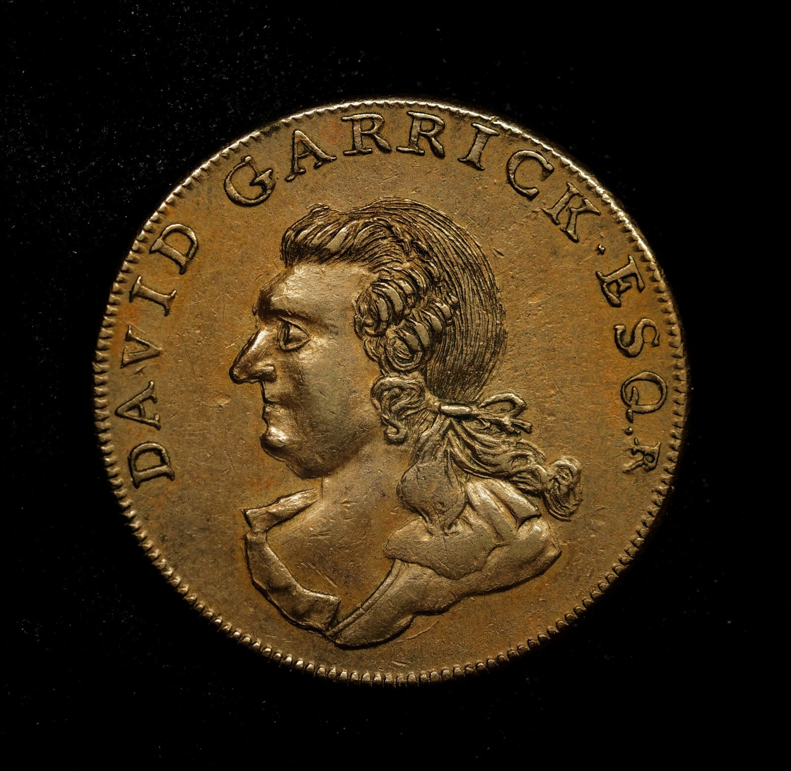 1794 Hendon/David Garrick Middlesex Conder Halfpenny Token | eBay