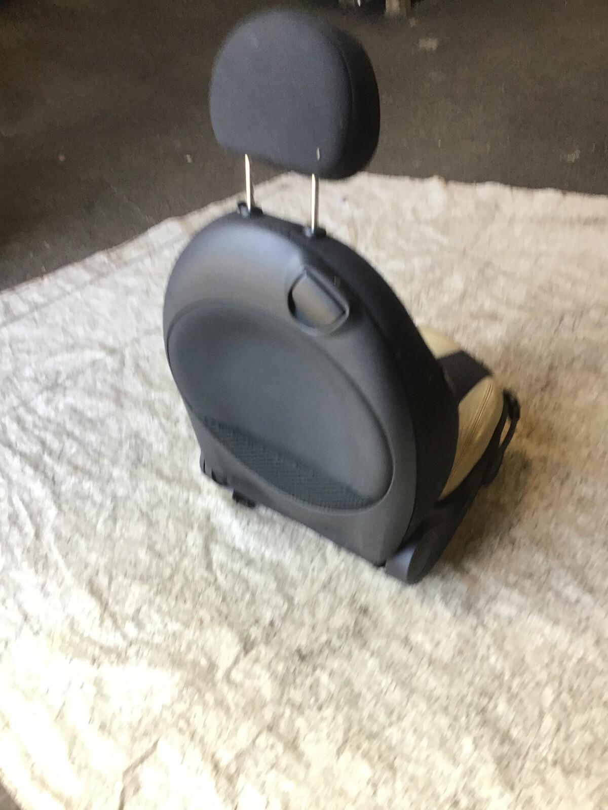 BMW Mini Cooper S R56 2006-2013 FULL SET Black & Cream Half Leather ...