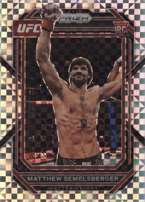 2023 Panini Prizm UFC - Matthew Semelsberger #152 Lucky Envelopes Prizm ...