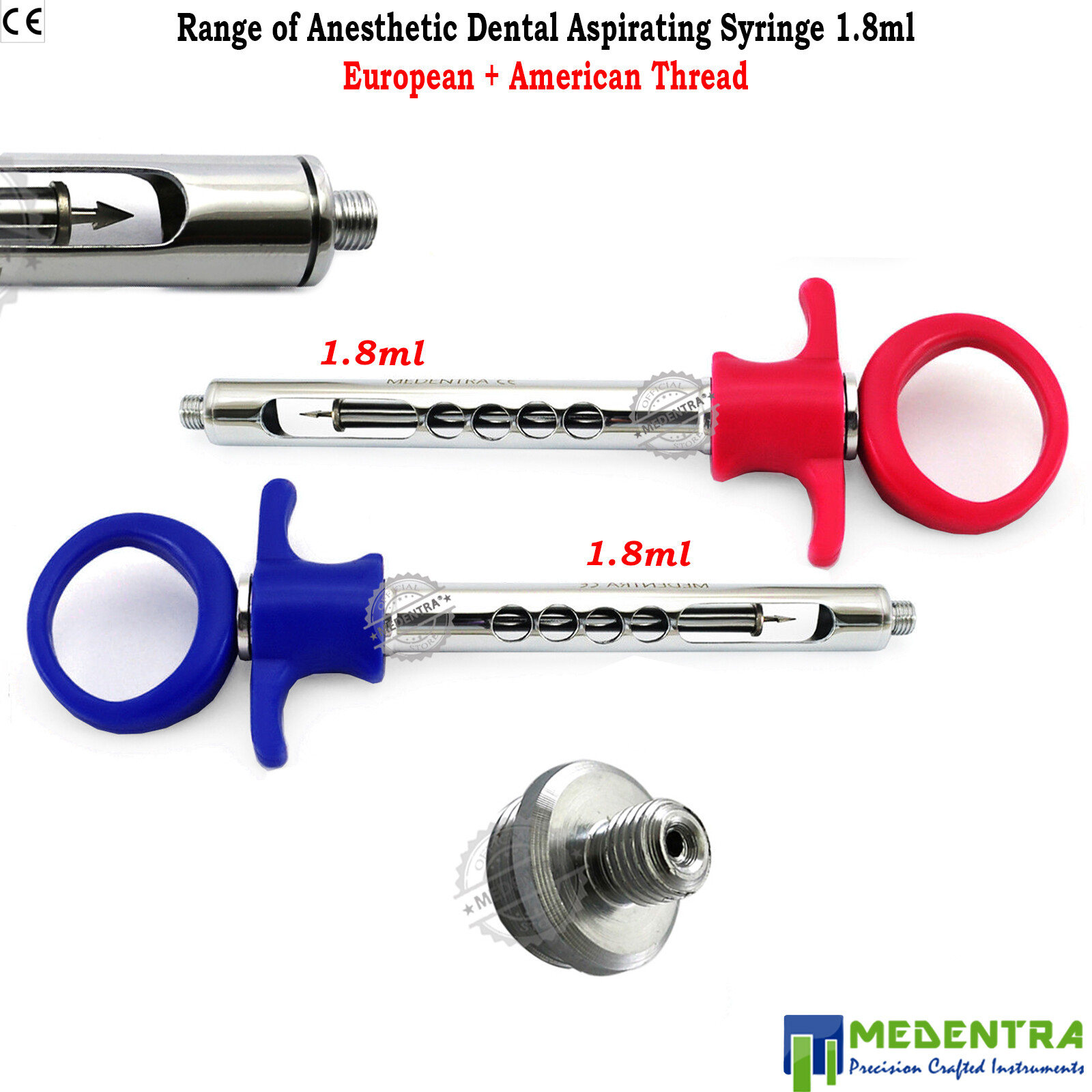 Anesthetic Aspirating Syringe