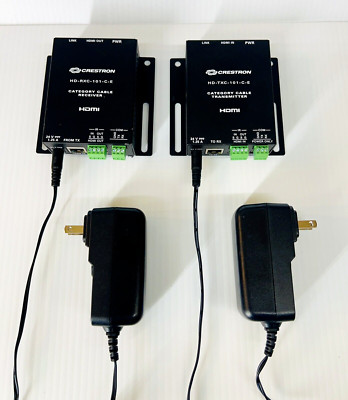 Crestron HD-TXC-101-C-E HD-RXC-101-C-E HDMI Category Cable Transmitter ...